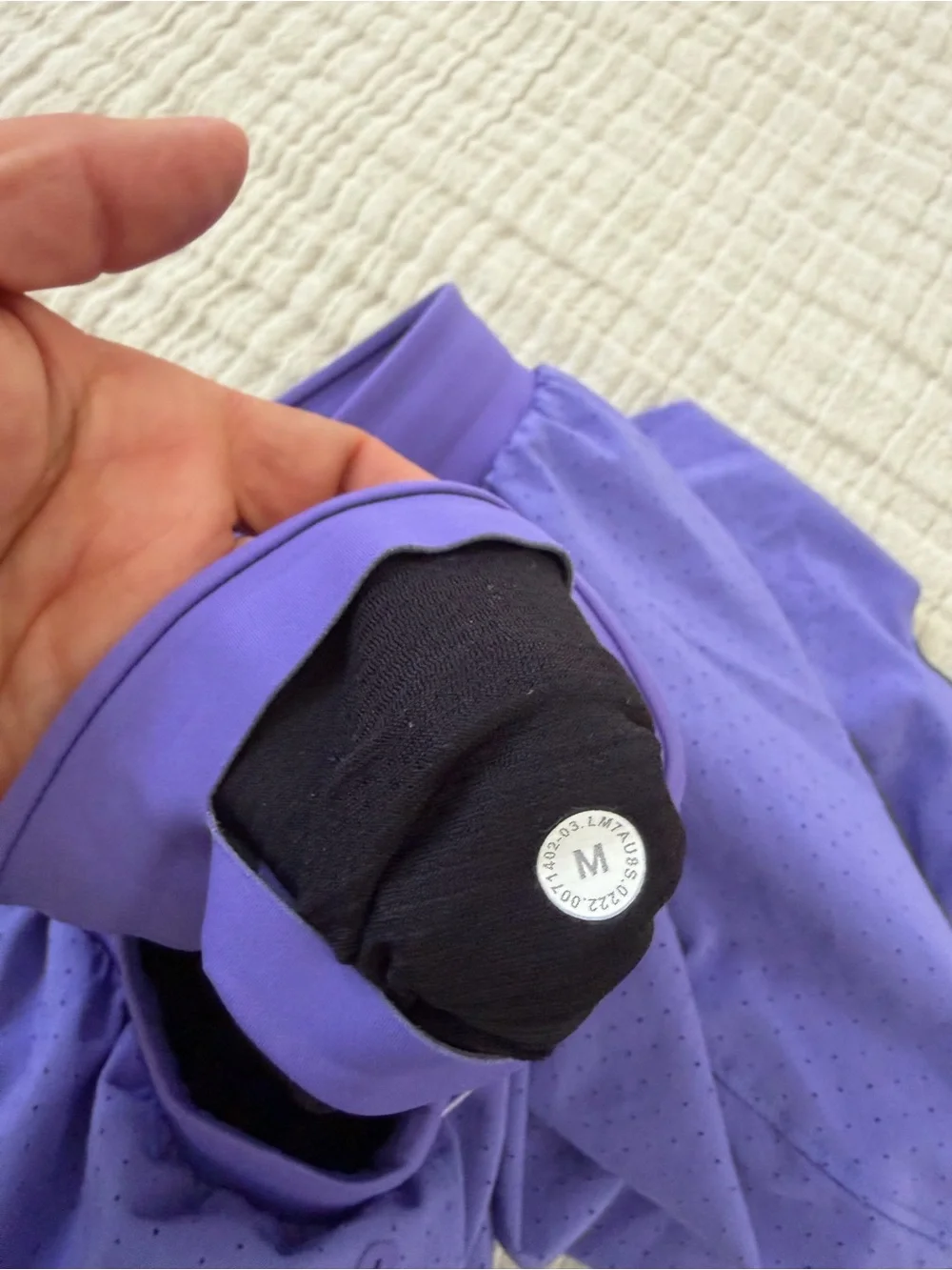 lululemon athletica | Shorts | Lululemon Athletica Purple Layered ...